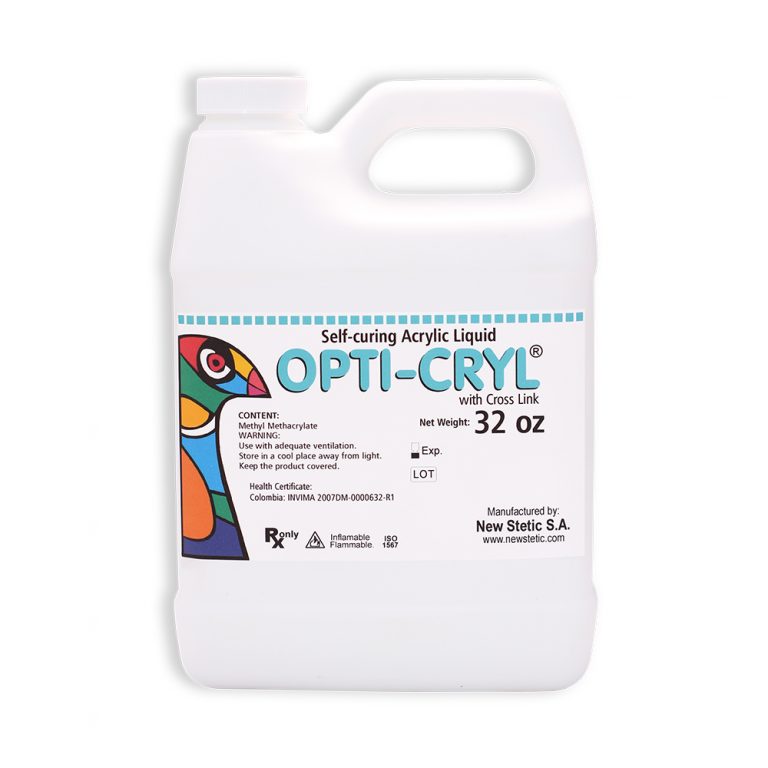 Opti-Cryl Self Curing Repair Monomer - Newstetic USA - Dental supply ...